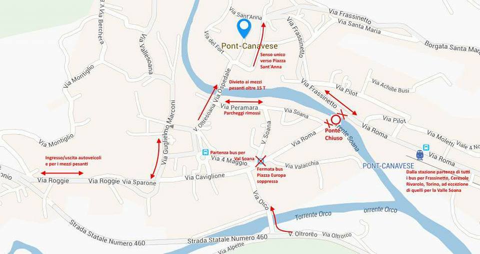 Pont Canavese, viabilità rivoluzionata – Risveglio Popolare