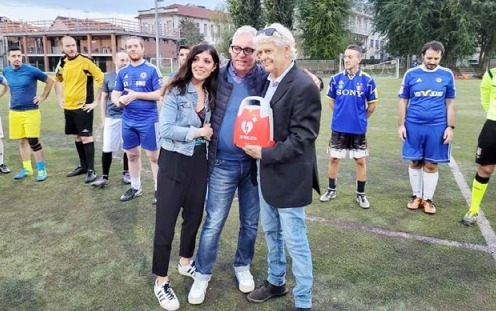 CHIVASSO – Donato un defibrillatore, nel ricordo di Emilio Brustolon ...