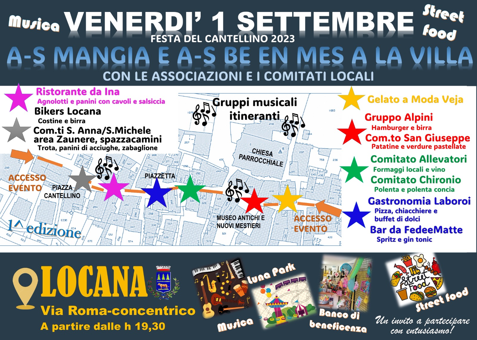 LOCANA - Un paese da degustare - In lungo e in largo, si mangia e si ...