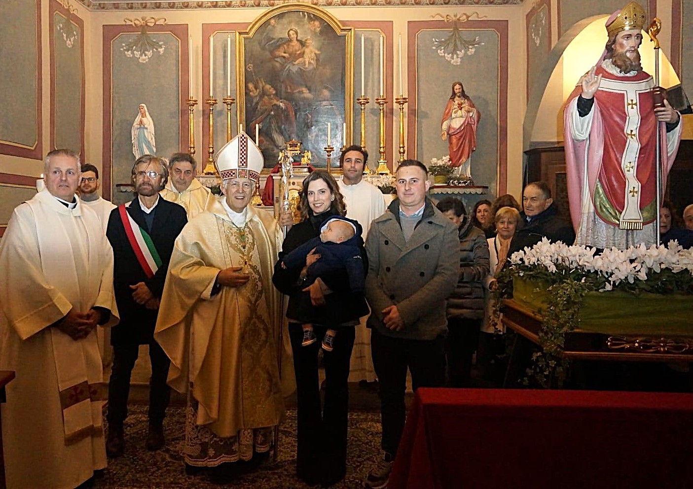 BARENGO DI MAZZE' - La festa di Sant'Orso allietata dal Battesimo di un ...